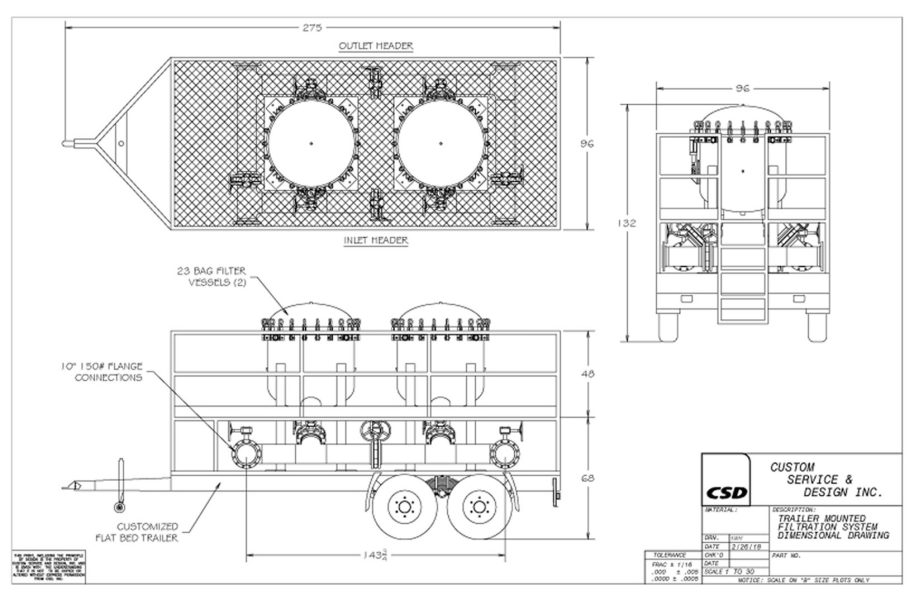 Filter Pods (Pots) for Oil Fields - Pumping & Filtration Solutions